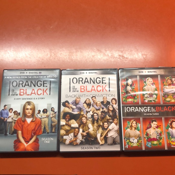 dvd | Media | 3 Seasons Of Orange Is The New Black Dvd | Poshmark